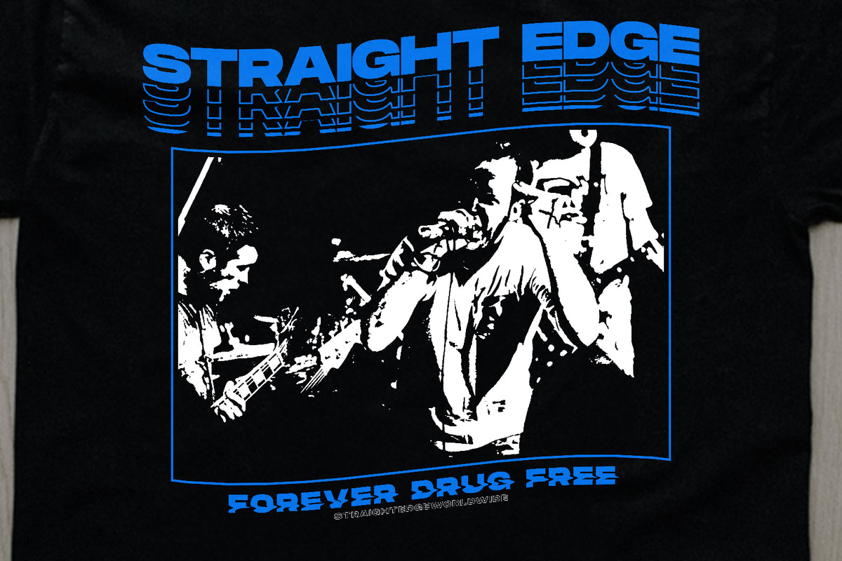Forever Straight Edge Tee in Black – STRAIGHTEDGEWORLDWIDE