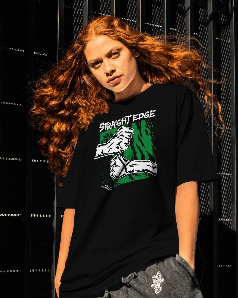 Ladies Straight Edge Marker Tee in Black – STRAIGHTEDGEWORLDWIDE
