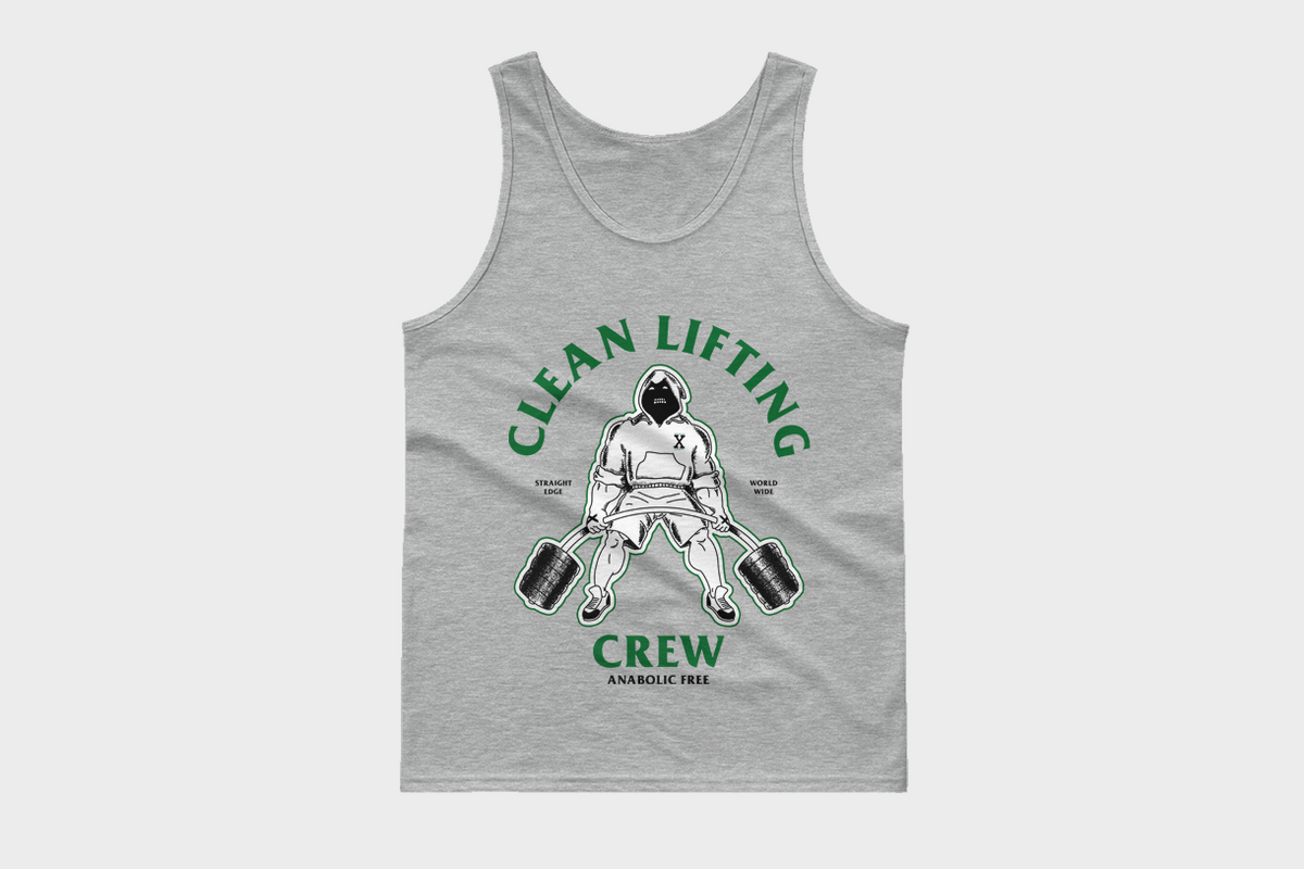 Clean Lifting Crew Tank – STRAIGHTEDGEWORLDWIDE