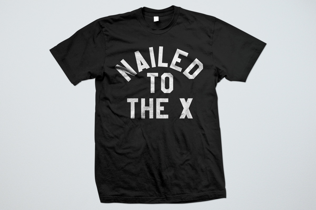 Nailed To The X Tee – STRAIGHTEDGEWORLDWIDE
