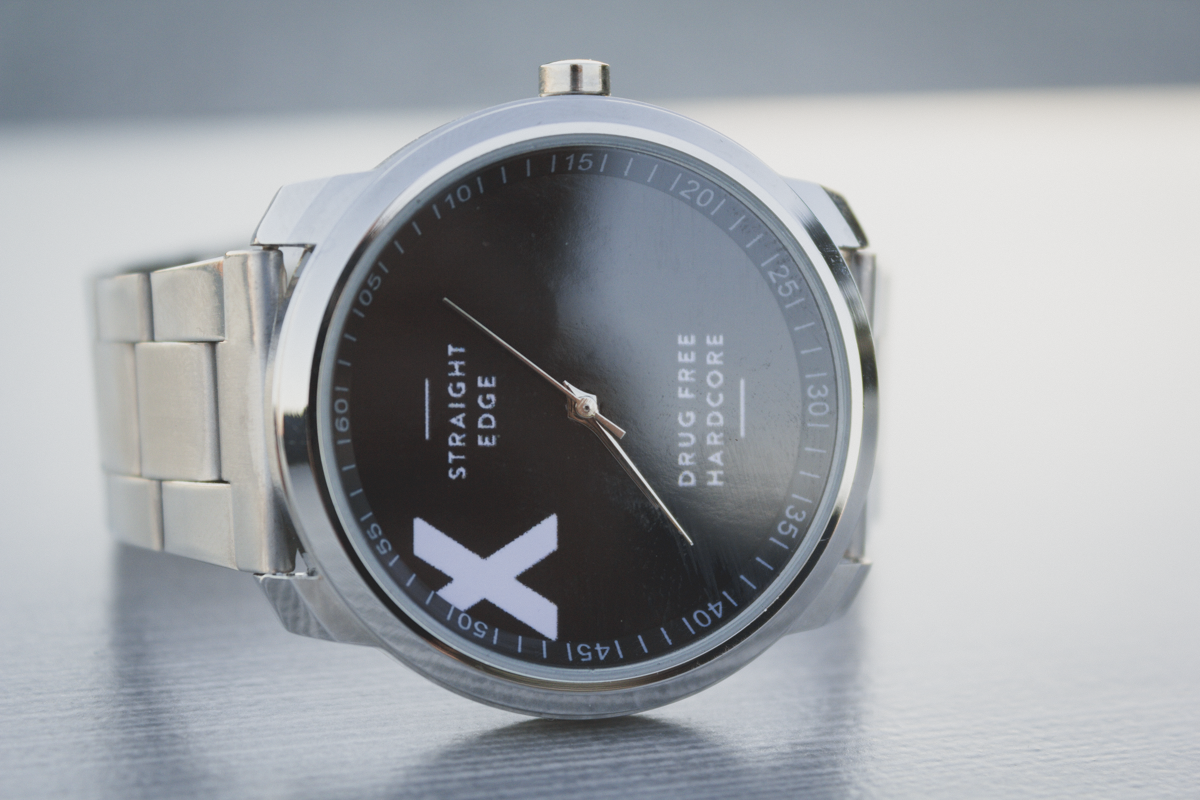 Clean Stainless Steel Watch – STRAIGHTEDGEWORLDWIDE